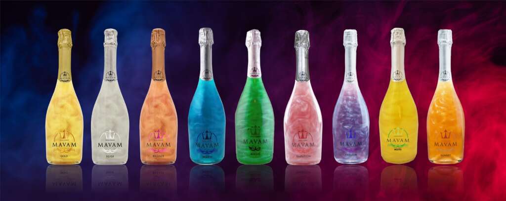 What is Mavam? | MAVAM - Sparkling Wine with metallic glitter from Spain