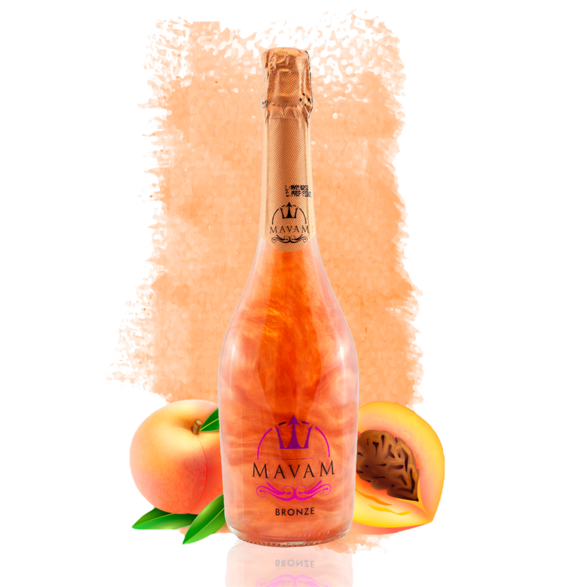 MAVAM BRONZE | MAVAM - Sparkling Wine with metallic glitter from Spain