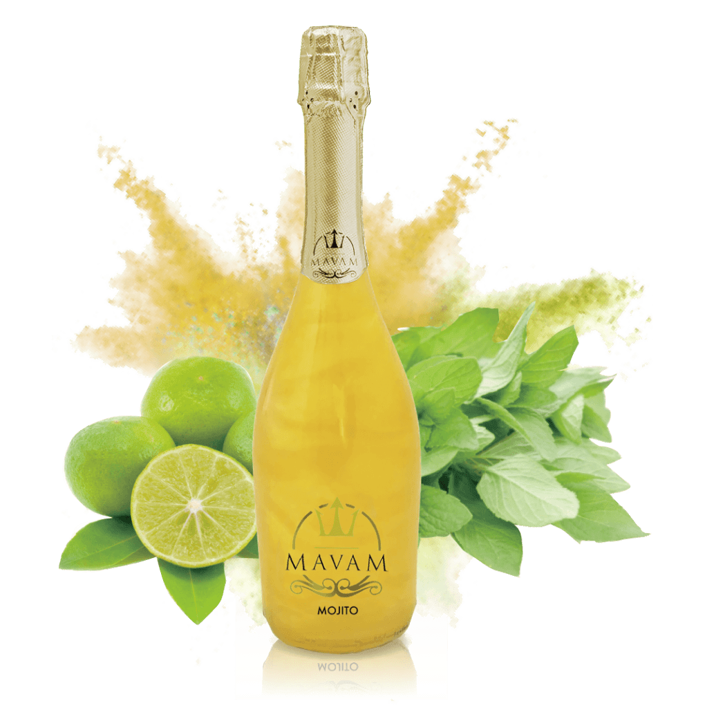 MAVAM MOJITO | MAVAM - Sparkling Wine with metallic glitter from Spain